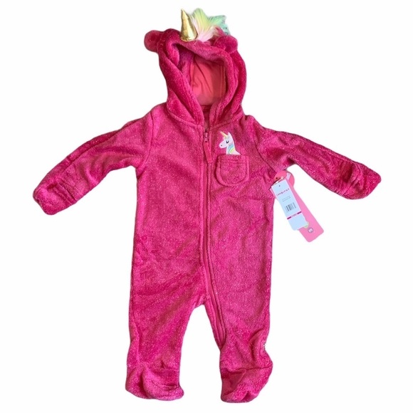 Wippette | One Pieces | Wippette Soft Faux Shearling Pink Unicorn ...